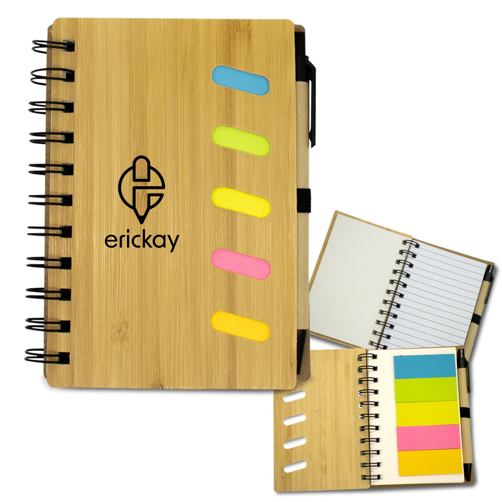 Bamboo Notebook with Pen - Global CMA